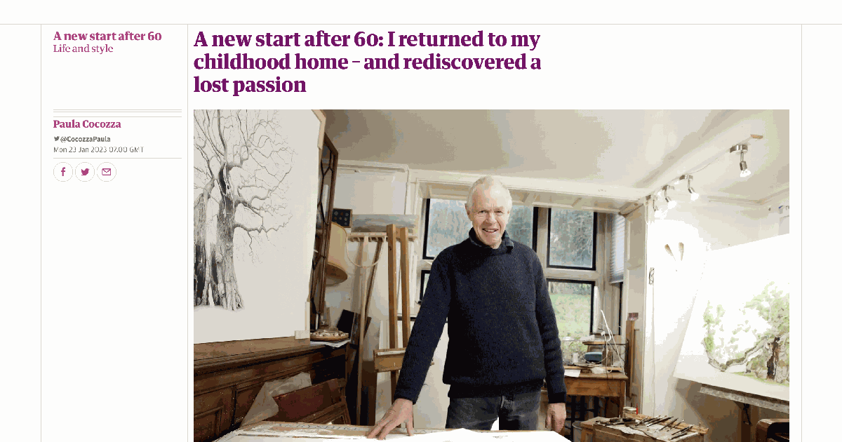 Mark Frith - The Guardian | The Tree Art Gallery